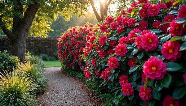 Comment créer une haie fleurie réussie avec camelia haie, lilas et ...